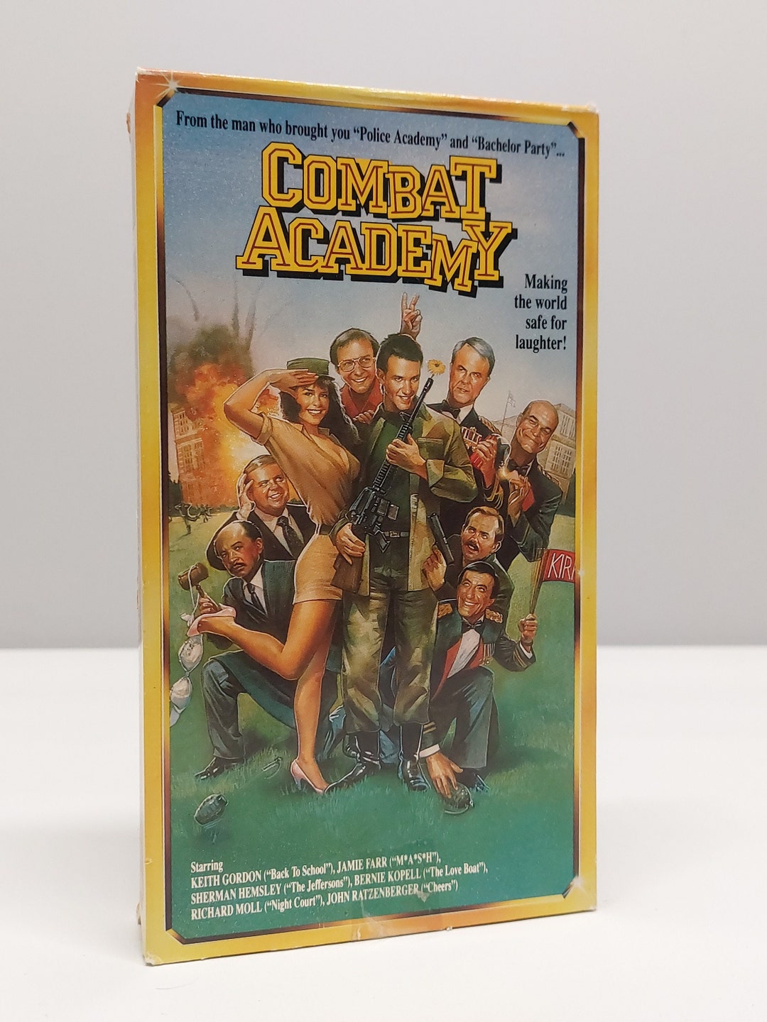 Combat Academy aka Combat High 1986 Used VHS Tape - Etsy