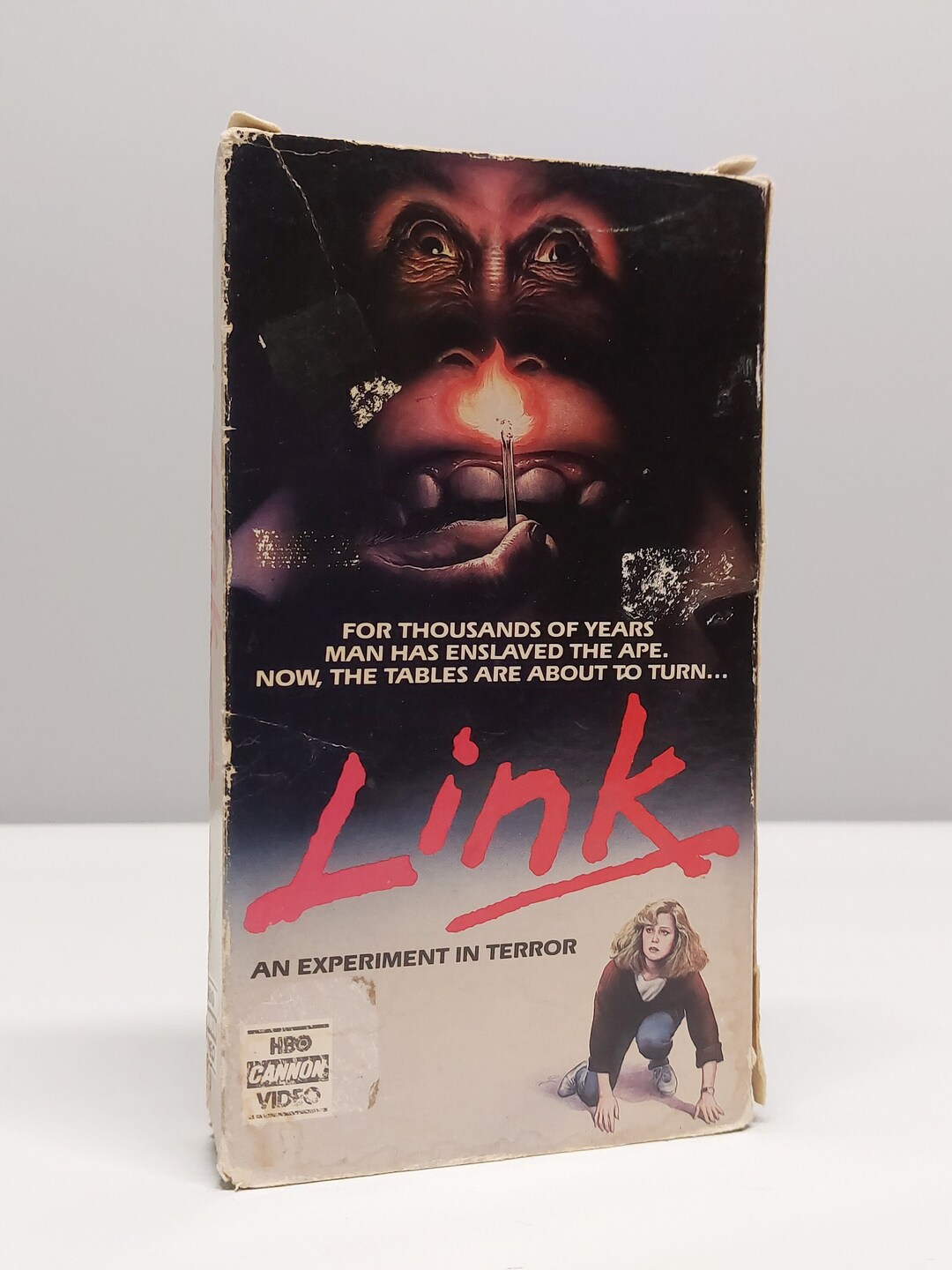 Link 1986 VHS Tape Vintage Retro Movie Collector Video Store Nostalgia ...