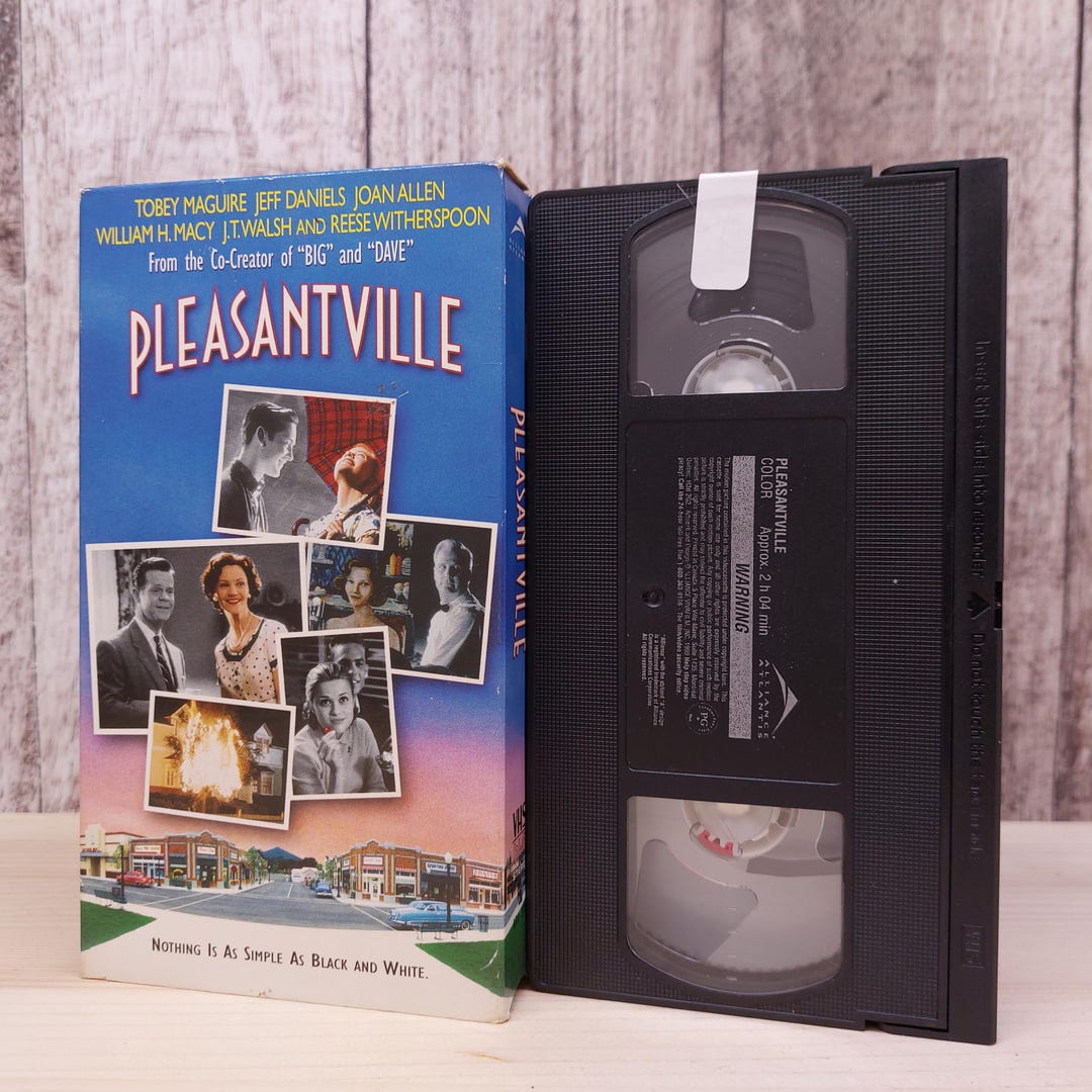Pleasantville (1998) | Used VHS Tape | Classic Movie Collectible - Etsy