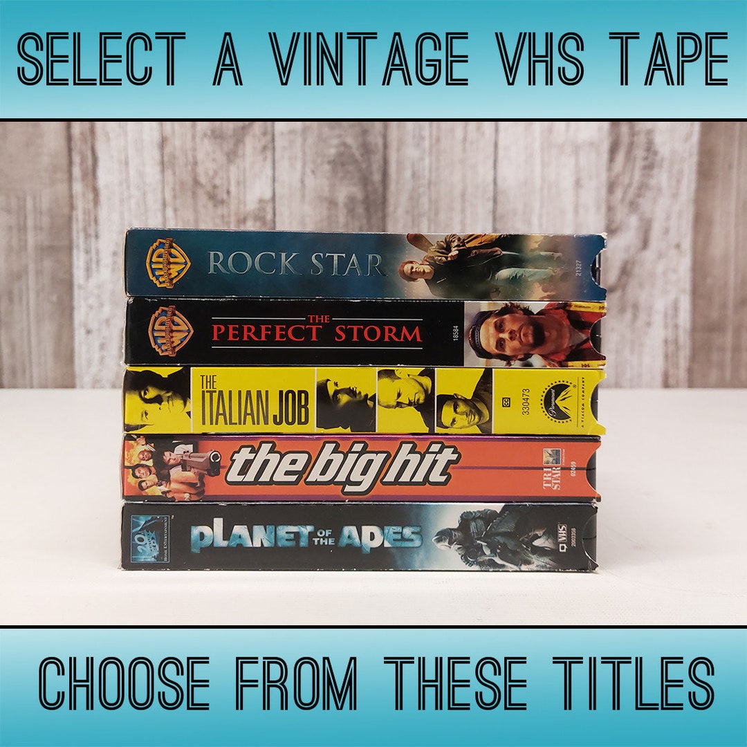 Mark Wahlberg Select A Vintage Used VHS Tape - Etsy