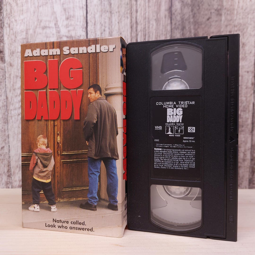 Big Daddy (1999) | Used VHS Tape | Classic Movie Collectible - Etsy