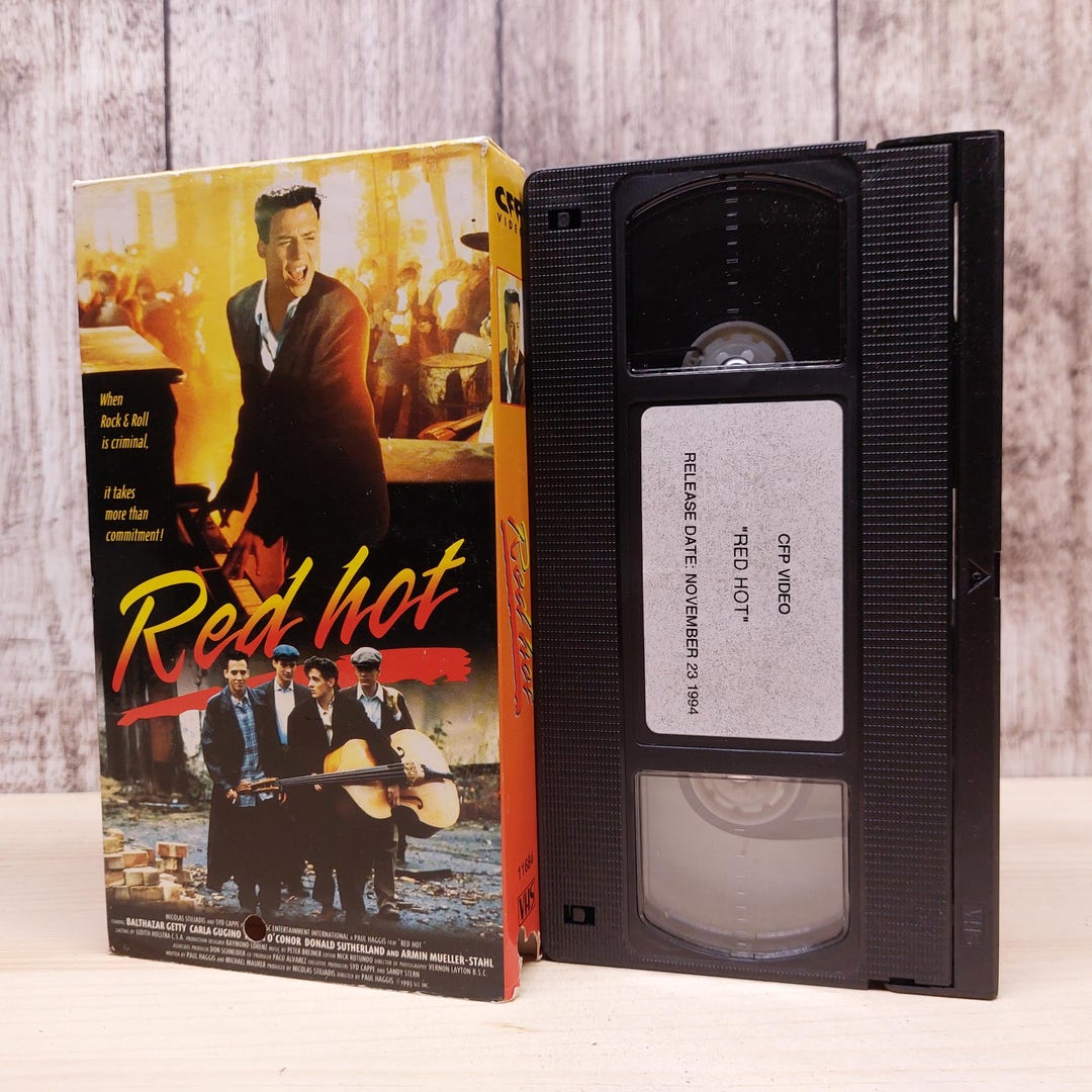 Red Hot 1993 Used VHS Tape Classic Movie Collectible - Etsy