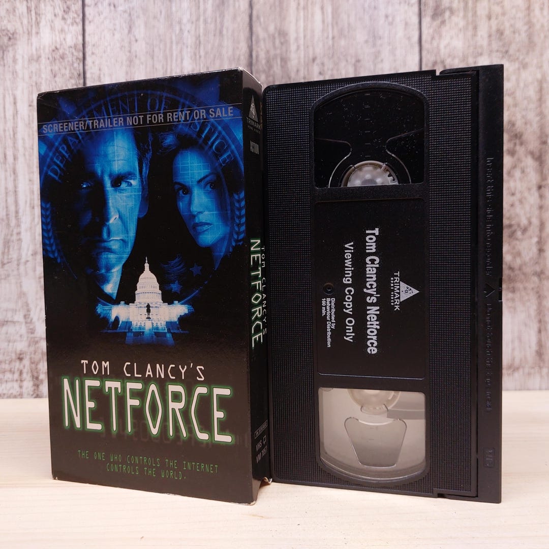 Netforce (1999) | Used VHS Tape | Classic Movie Collectible - Etsy