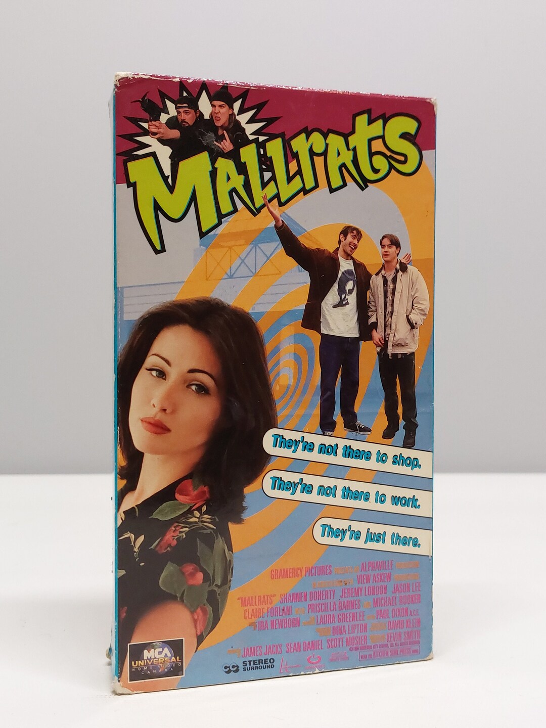 VHS Tape Mallrats 1995 Vintage Retro Movie Collector - Etsy