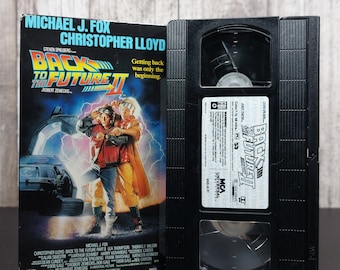 Back to the Future Vhs Tape - Etsy
