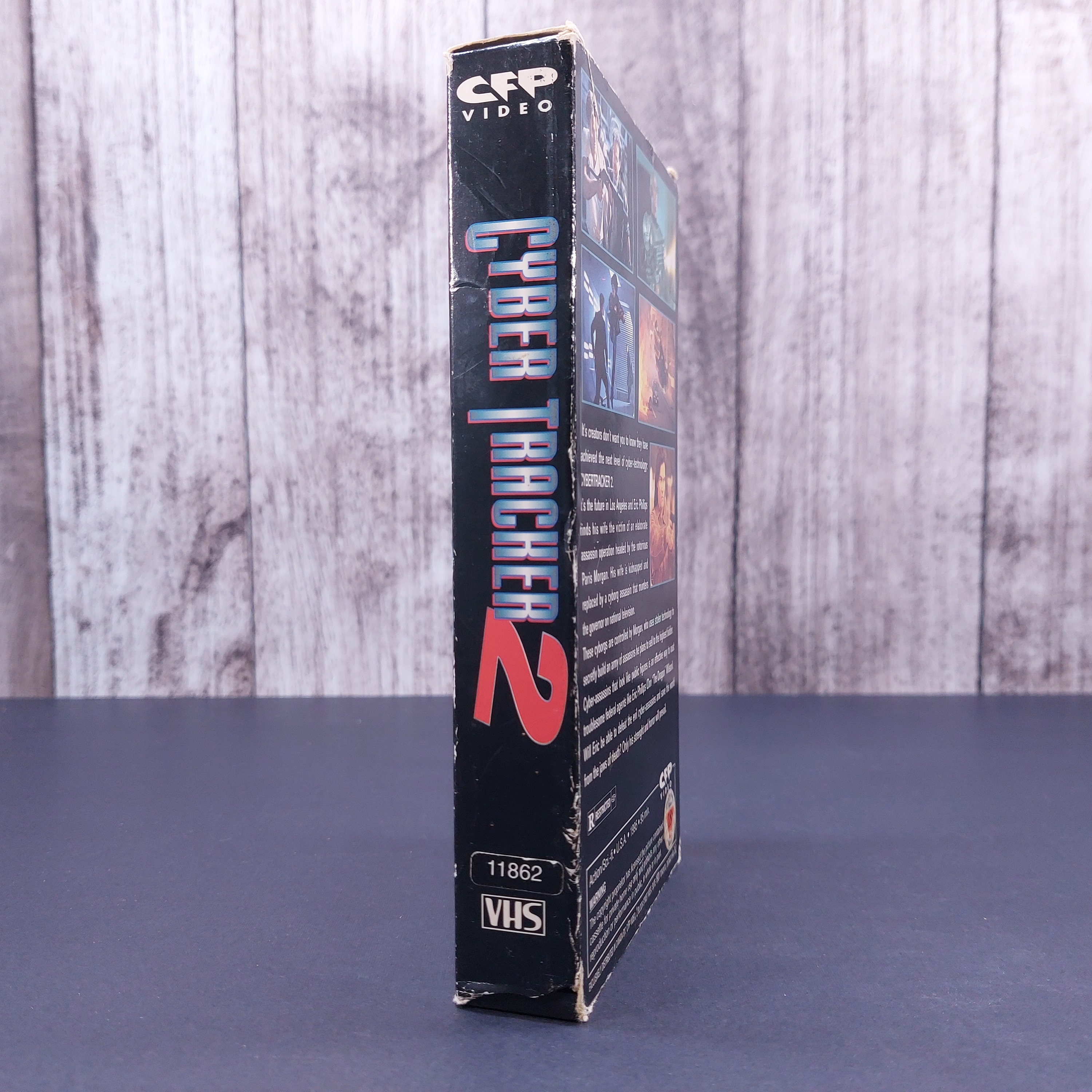 Cyber-tracker 2 1995 Used VHS Tape Action Sci-fi Don - Etsy Canada