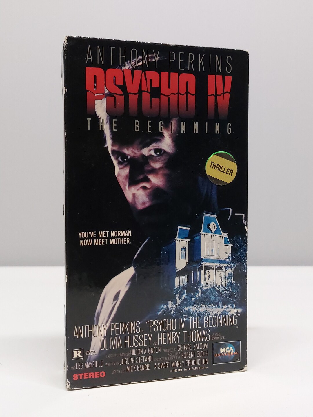 Psycho IV: the Beginning 1990 Used VHS Tape Ejectvhs.com for Our Full ...