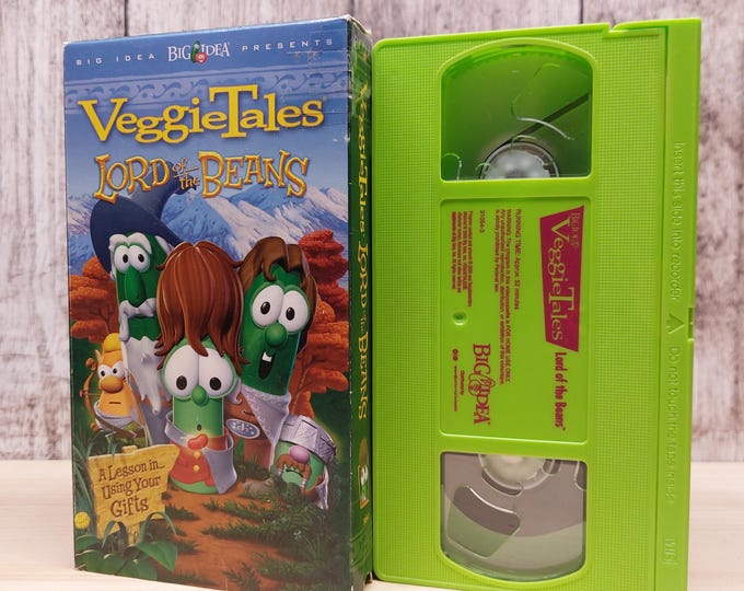 Veggietales: Lord of the Beans (2005) | Used VHS Tape | Classic Movie ...