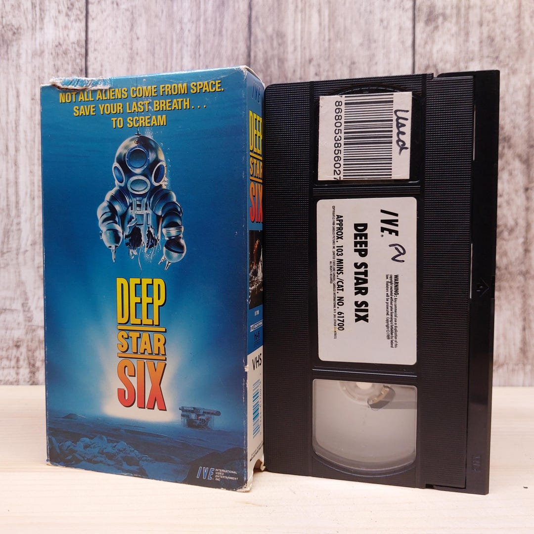 Deep Star Six (1996) | Used VHS Tape | Classic Movie Collectible - Etsy