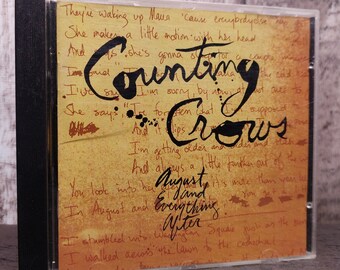 Counting Crows August and Everything After CD Music Album 1993 - Etsy