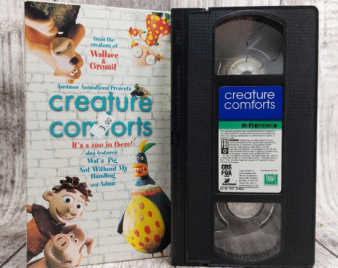 Creature Comforts 1989 Vintage Used VHS Tape - Etsy