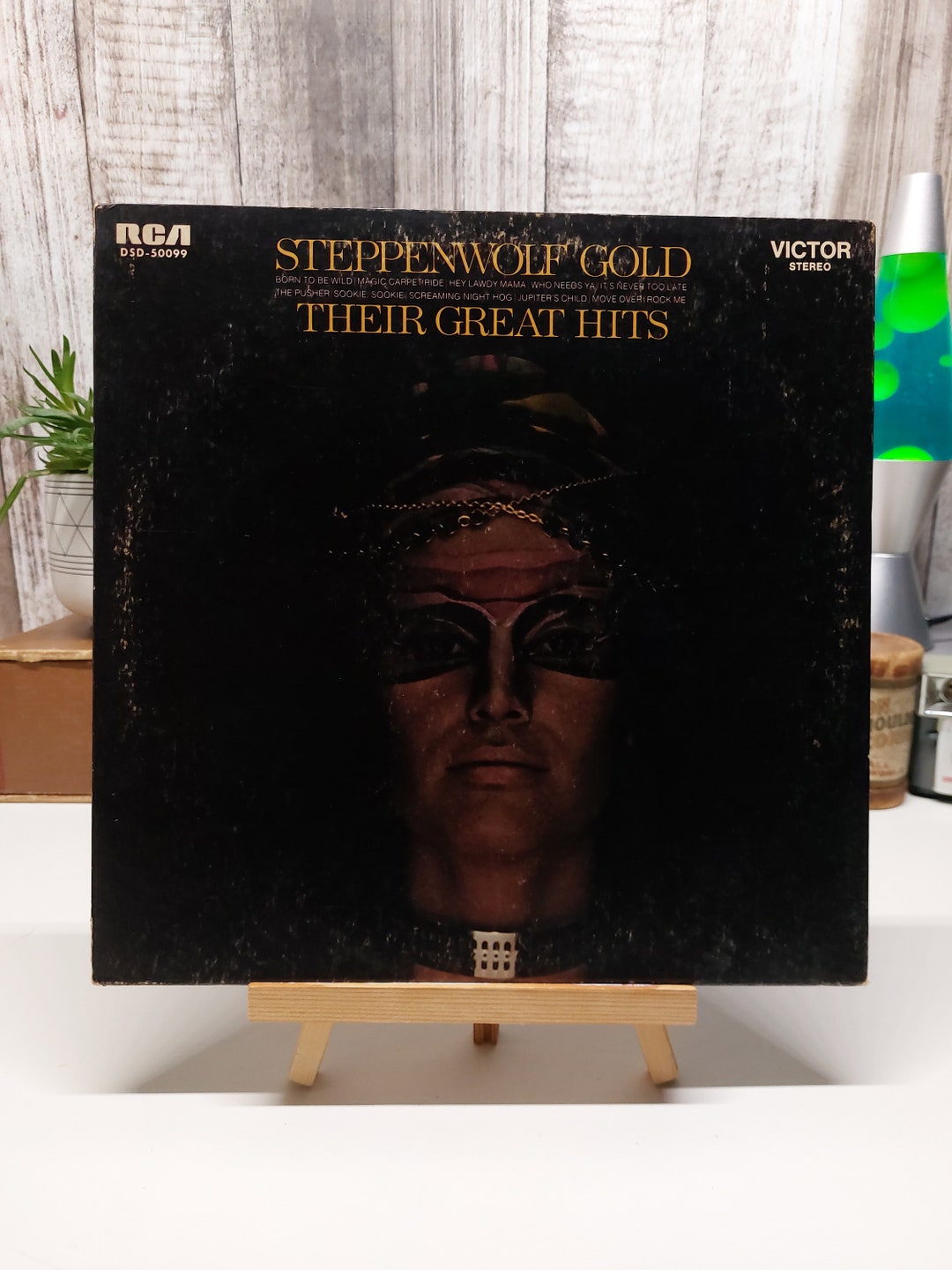 Steppenwolf Gold their Great Hits 1971 DSD-50099 Used Vintage Vinyl Record LP, Ultrasonically ...