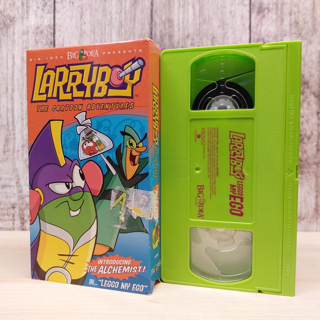 Larry Boy: the Cartoon Adventures - Leggo My Ego (2002) | Used VHS Tape ...