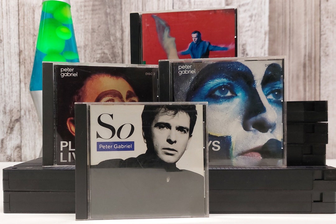 Peter Gabriel 4 FOUR CD Bundle Used Vintage Compact Discs - Etsy