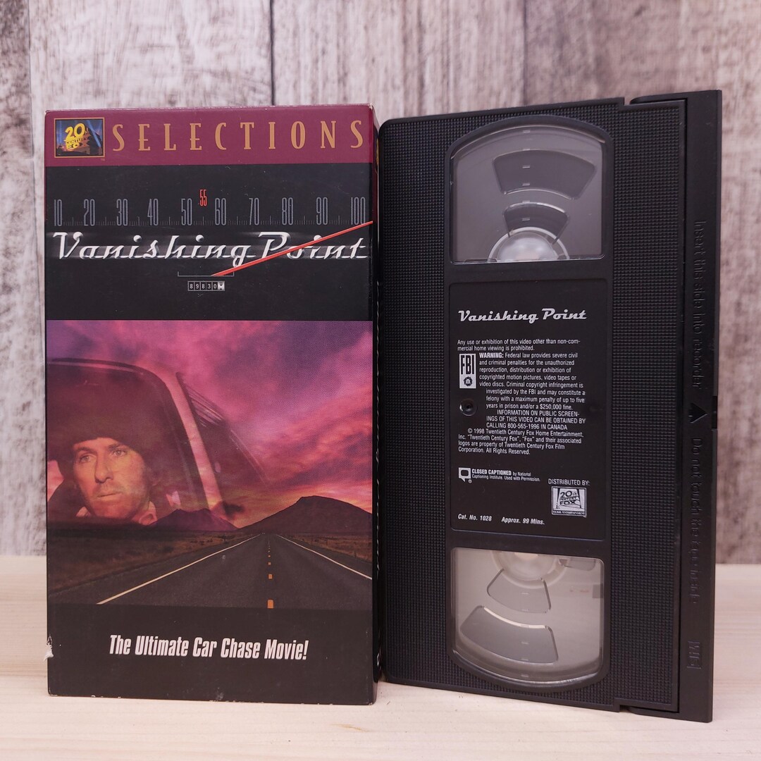 Vanishing Point (1971) | Used VHS Tape | Classic Movie Collectible ...