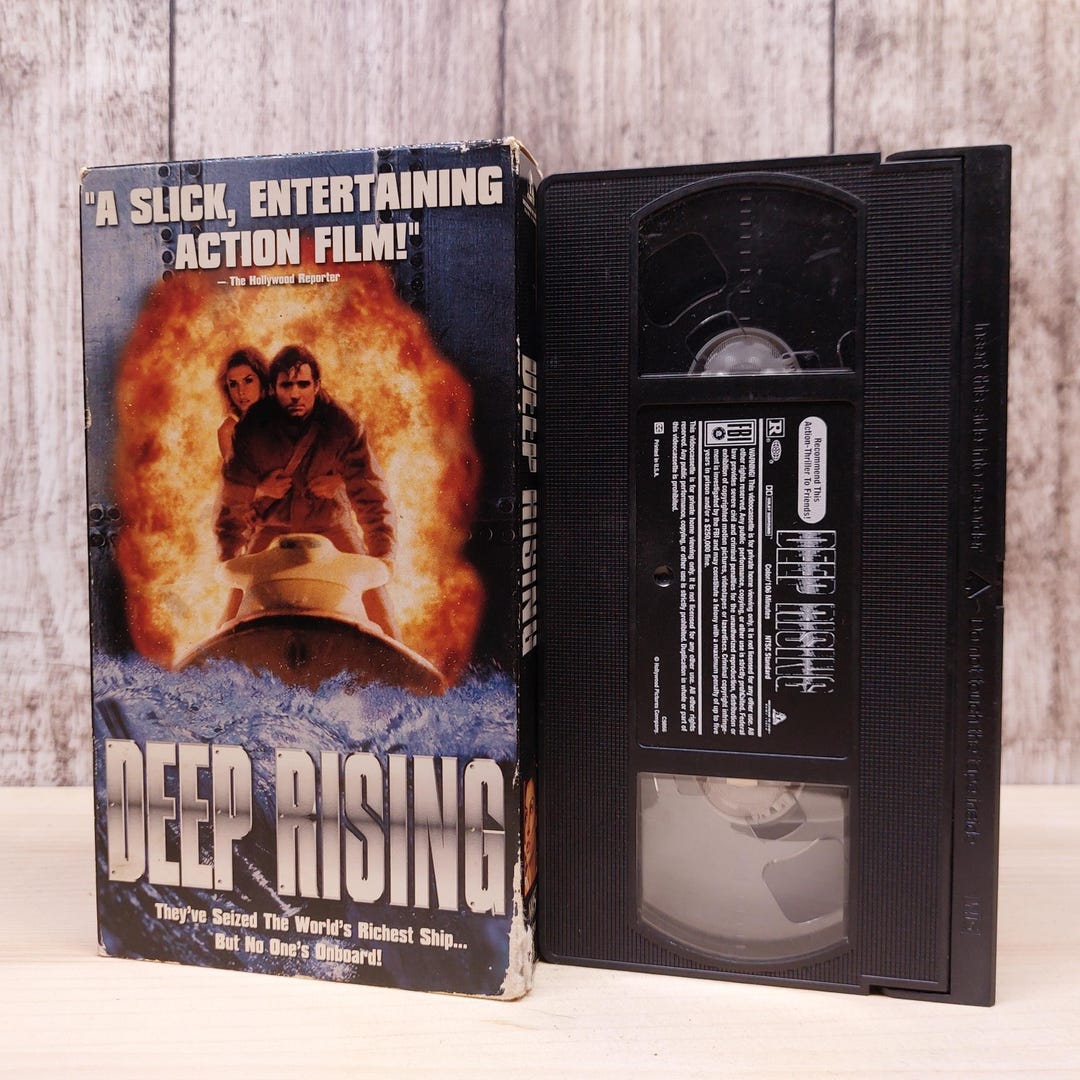 Deep Rising 1998 Used VHS Tape Classic Movie Collectible - Etsy