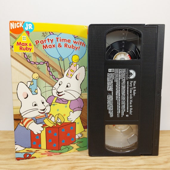 Party Time With Max & Ruby Vintage Used VHS Tape Free - Etsy