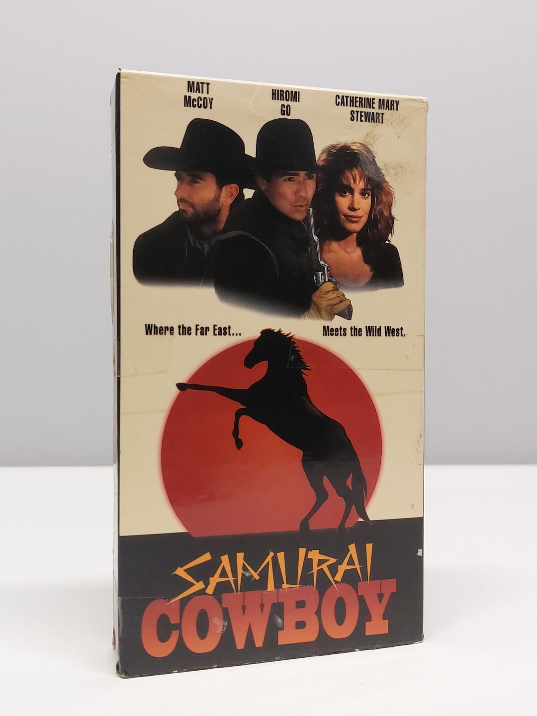 VHS Tape Samurai Cowboy 1994 Vintage Retro Movie Collector Video Store ...