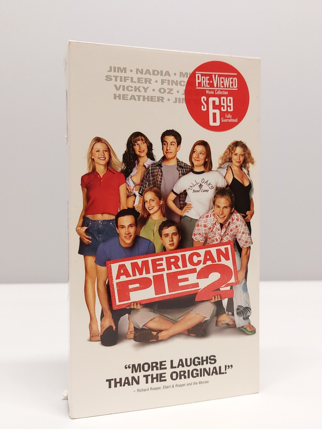 VHS Tape American Pie 2 2001 Vintage Retro Movie - Etsy