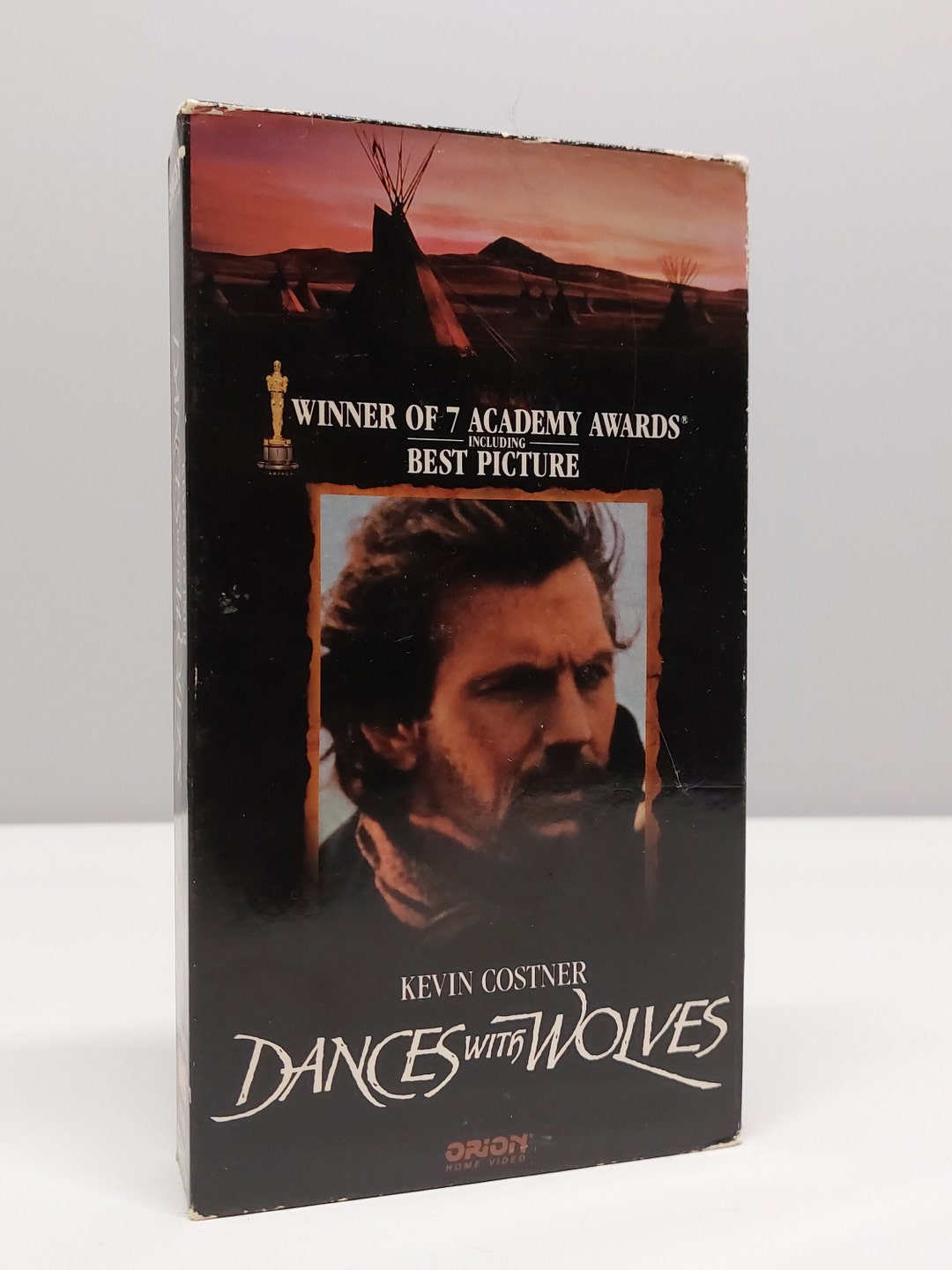 VHS Tape Dances With Wolves 1990 Vintage Retro Movie - Etsy