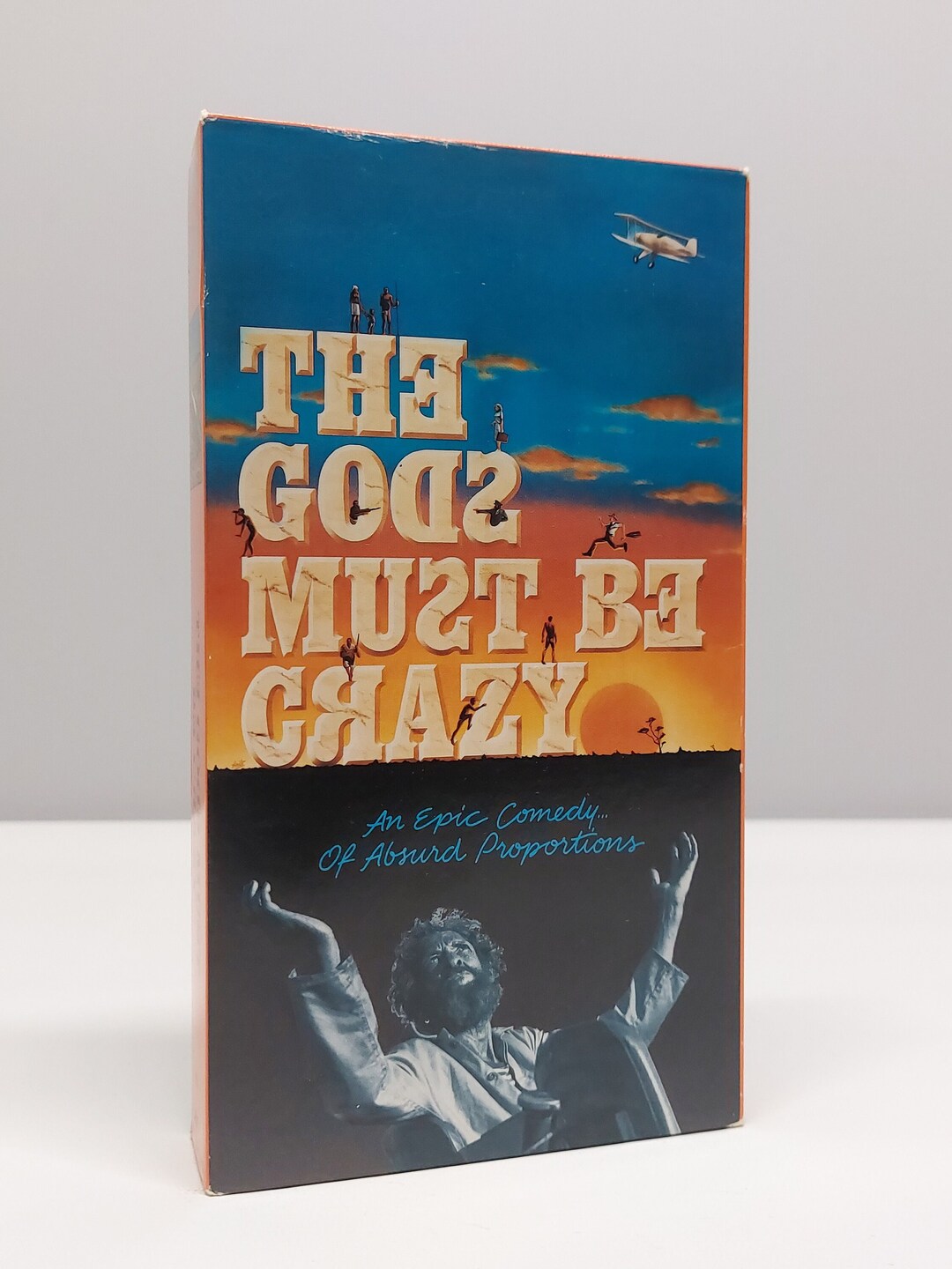 The Gods Must Be Crazy 1980 VHS Tape Vintage Retro Movie Collector ...