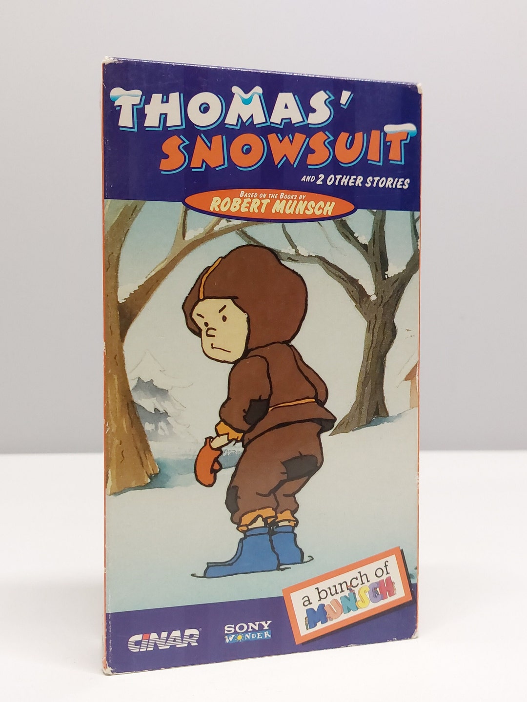 A Bunch of Munsch: Thomas' Snowsuit 1992 VHS Tape Vintage Retro Movie Collector Video Store ...