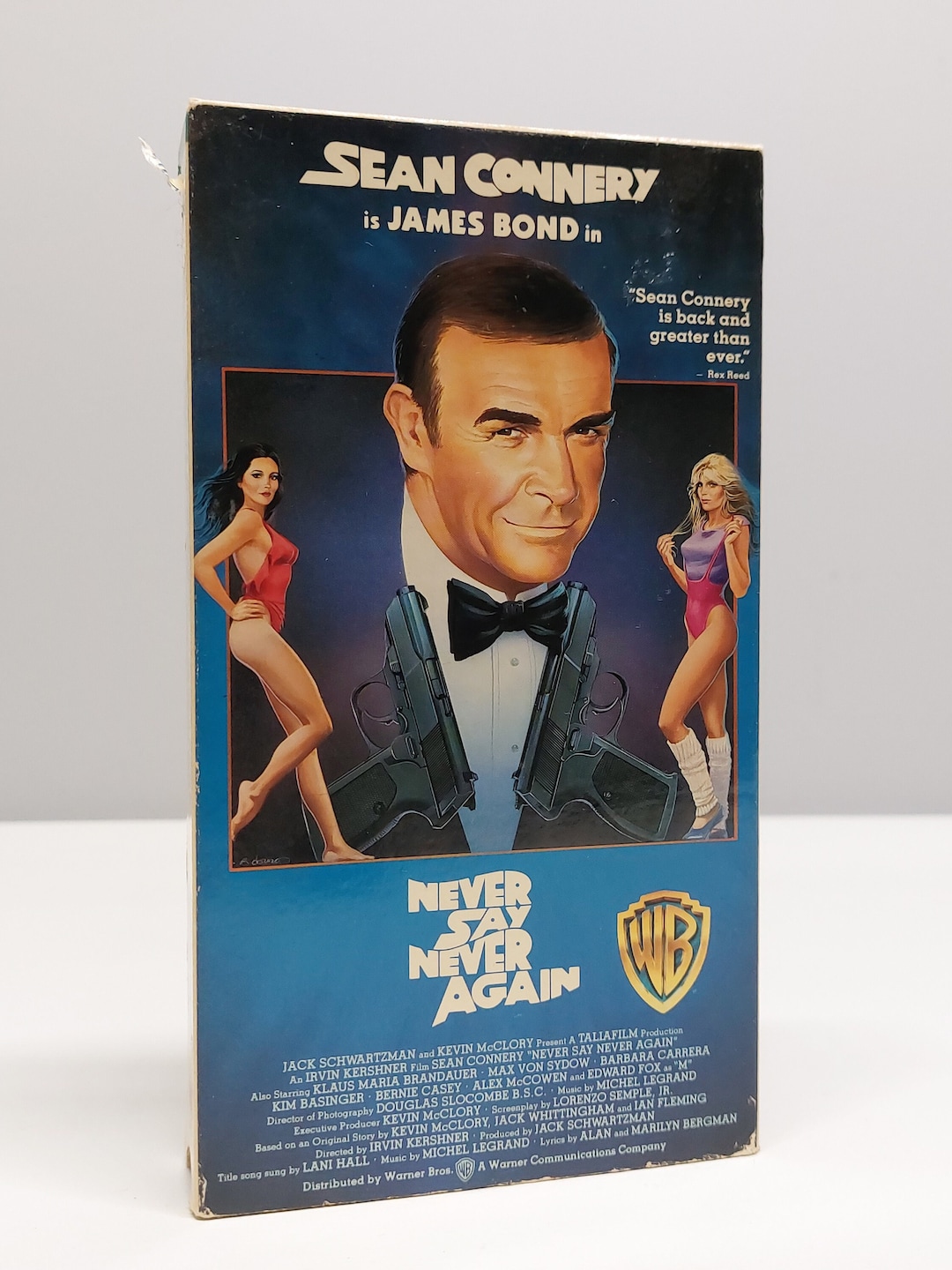 VHS Tape Never Say Never Again 1983 Vintage Retro Movie - Etsy