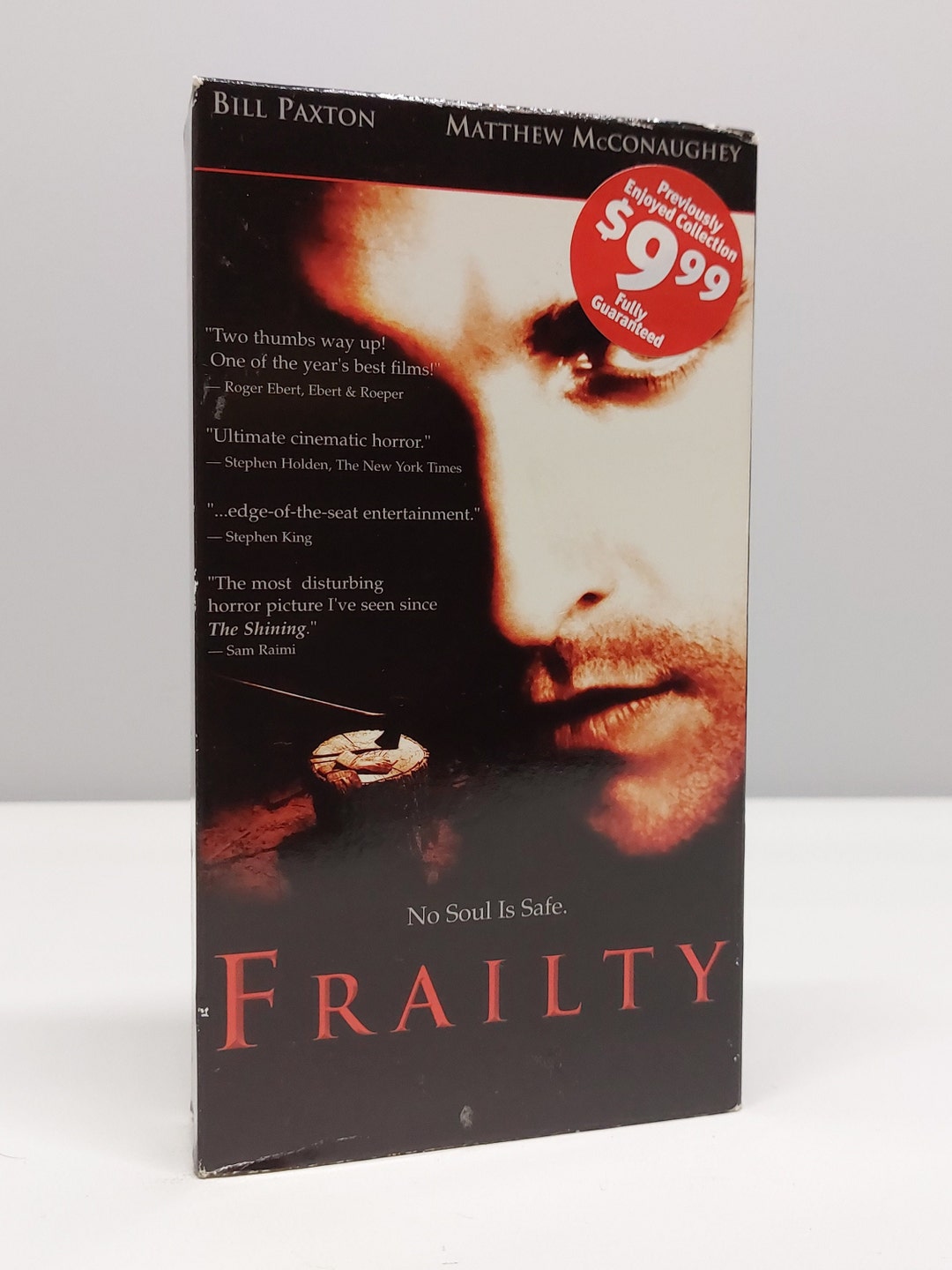 Frailty 2001 VHS Tape Vintage Retro Movie Collector Video Store ...