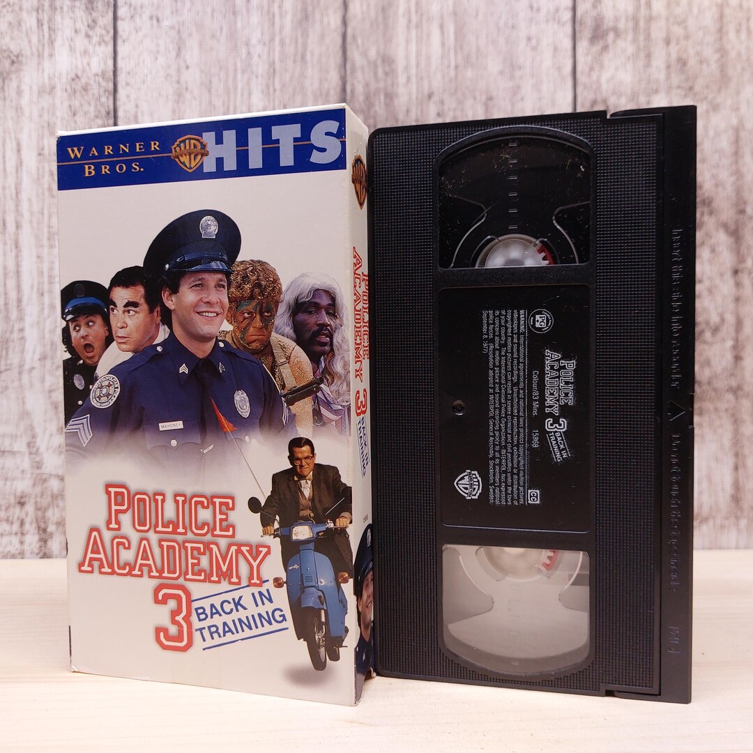 Police Academy 3: Back in Training (1986) | Used VHS Tape | Classic ...