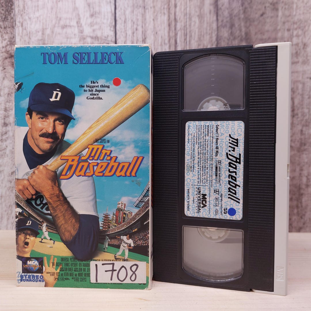 Mr. Baseball (1992) | Used VHS Tape | Classic Movie Collectible - Etsy