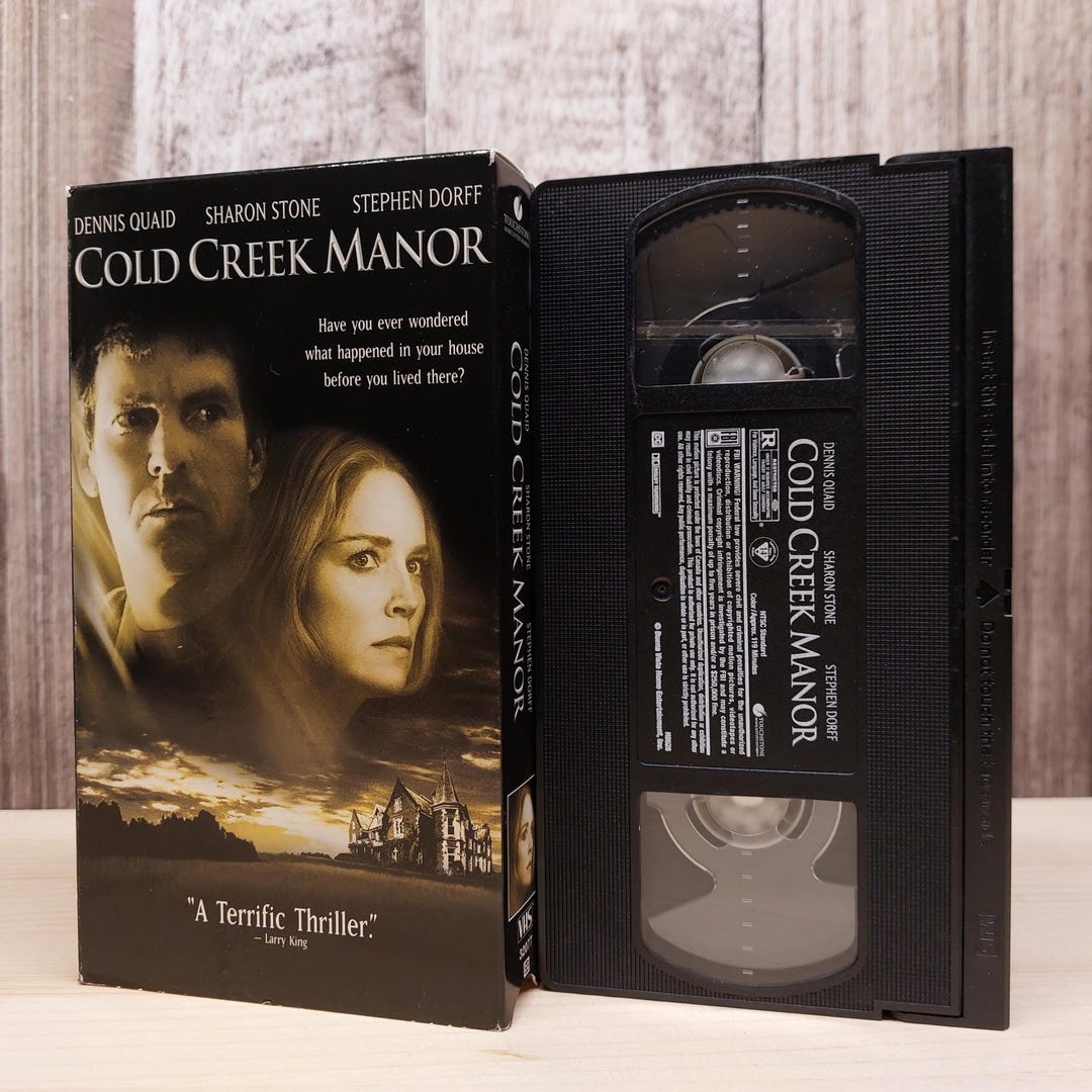 Cold Creek Manor (2003) | Used VHS Tape | Classic Movie Collectible - Etsy