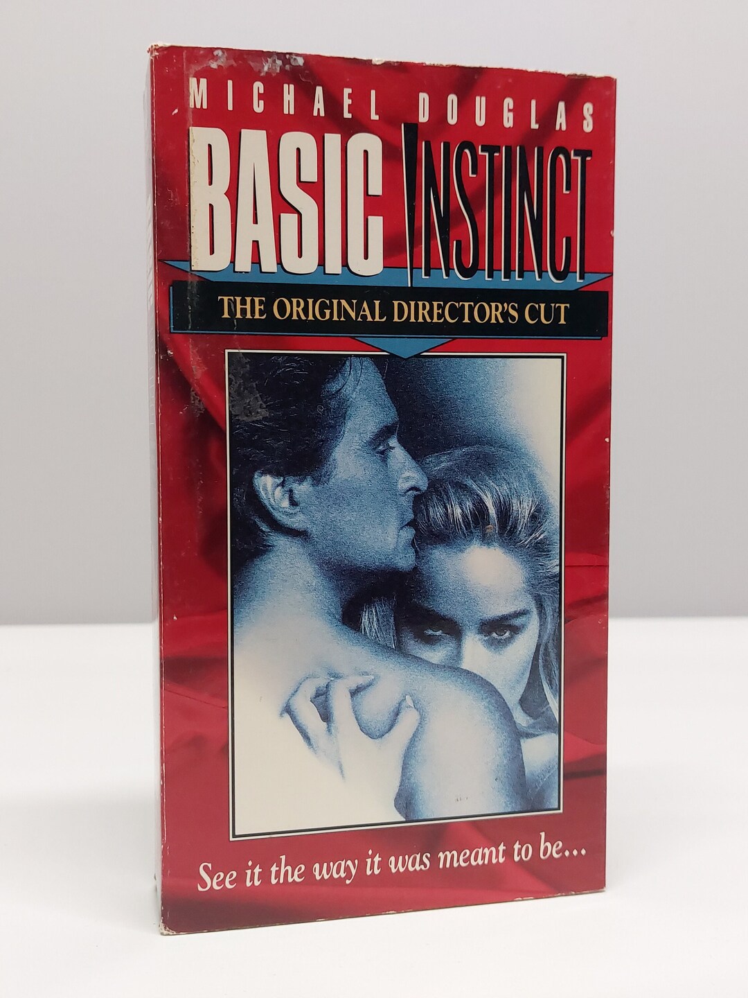 Basic Instinct director's Cut 1992 VHS Tape Vintage Retro Movie ...