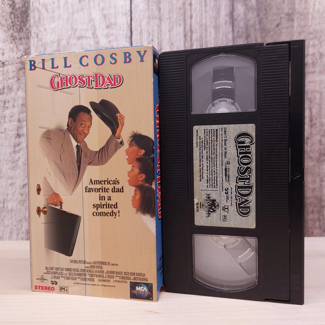 Ghost Dad (1990) | Used VHS Tape | Classic Movie Collectible - Etsy