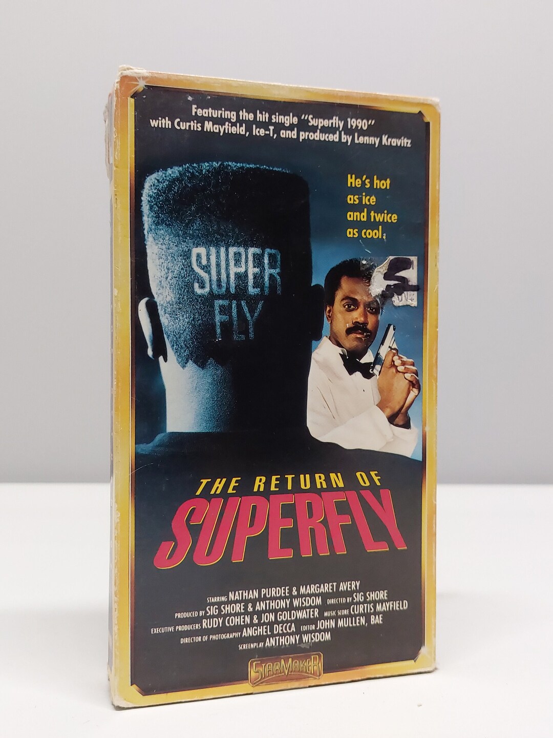The Return of Superfly 1990 VHS Tape Vintage Retro Movie Collector ...