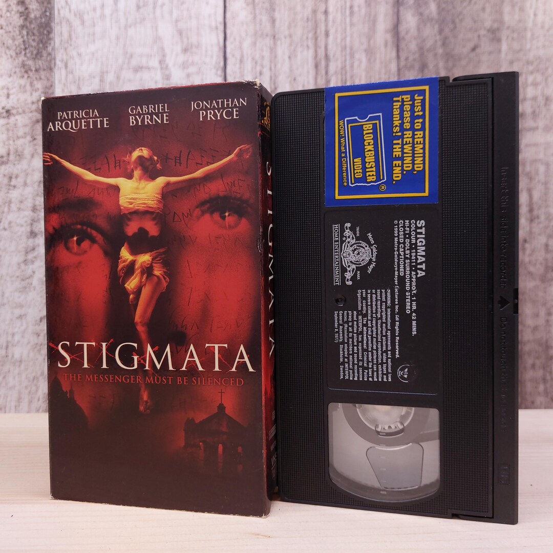 Stigmata (1999) | Used VHS Tape | Classic Movie Collectible - Etsy