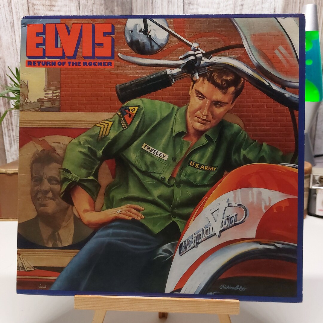 Elvis Presley Return of the Rocker 1986 5600-1-R Used Vintage Vinyl ...