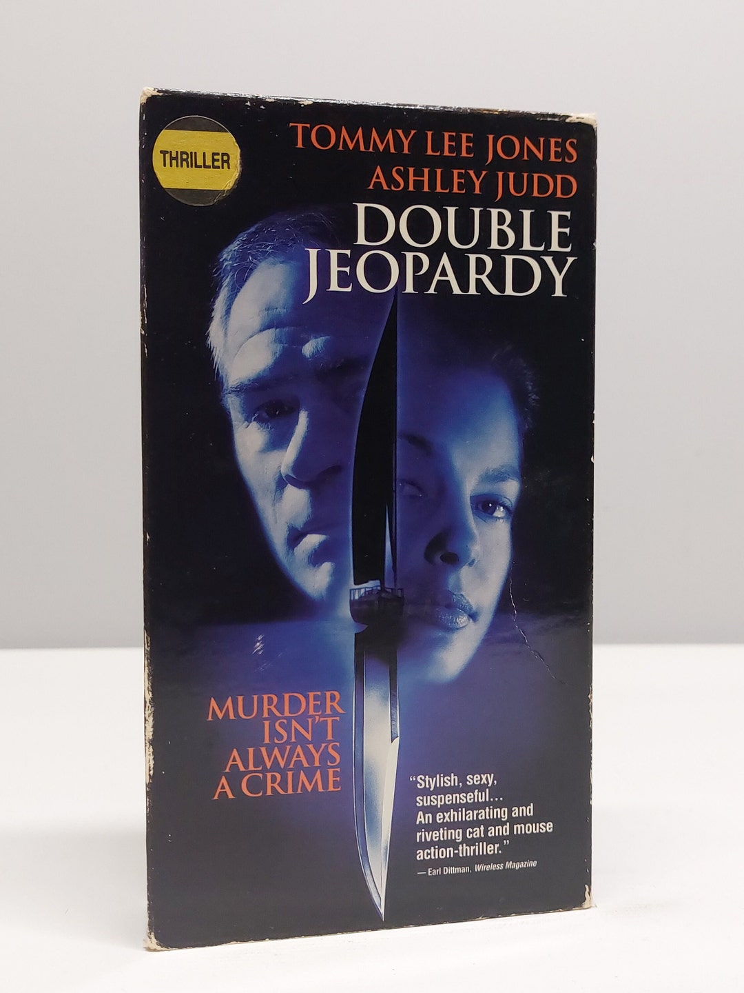Double Jeopardy 1999 VHS Tape Vintage Retro Movie Collector Video Store ...