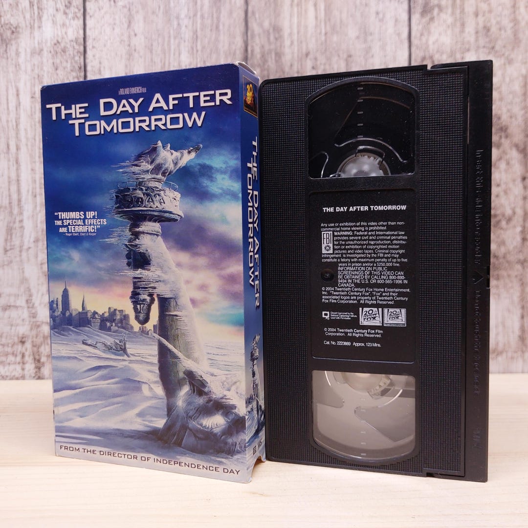 The Day After Tomorrow (2004) | Used VHS Tape | Classic Movie ...