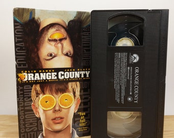 Orange Vhs Tape - Etsy