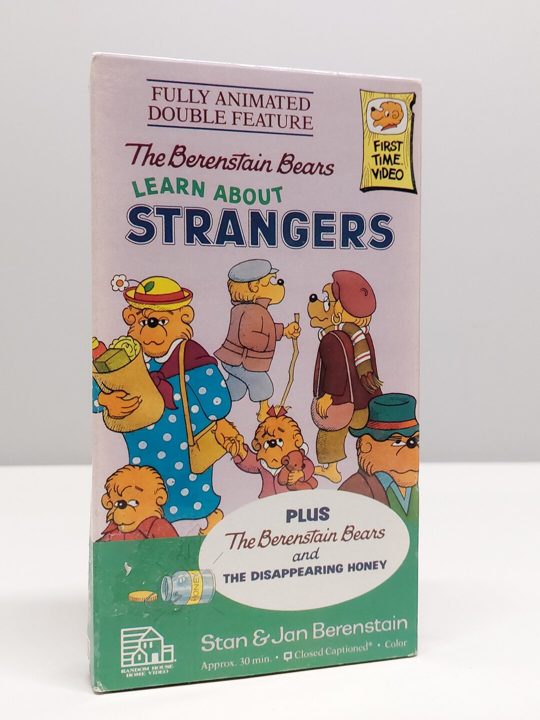 The Berenstain Bears Learn About Strangers 1988 VHS Tape Vintage Retro ...