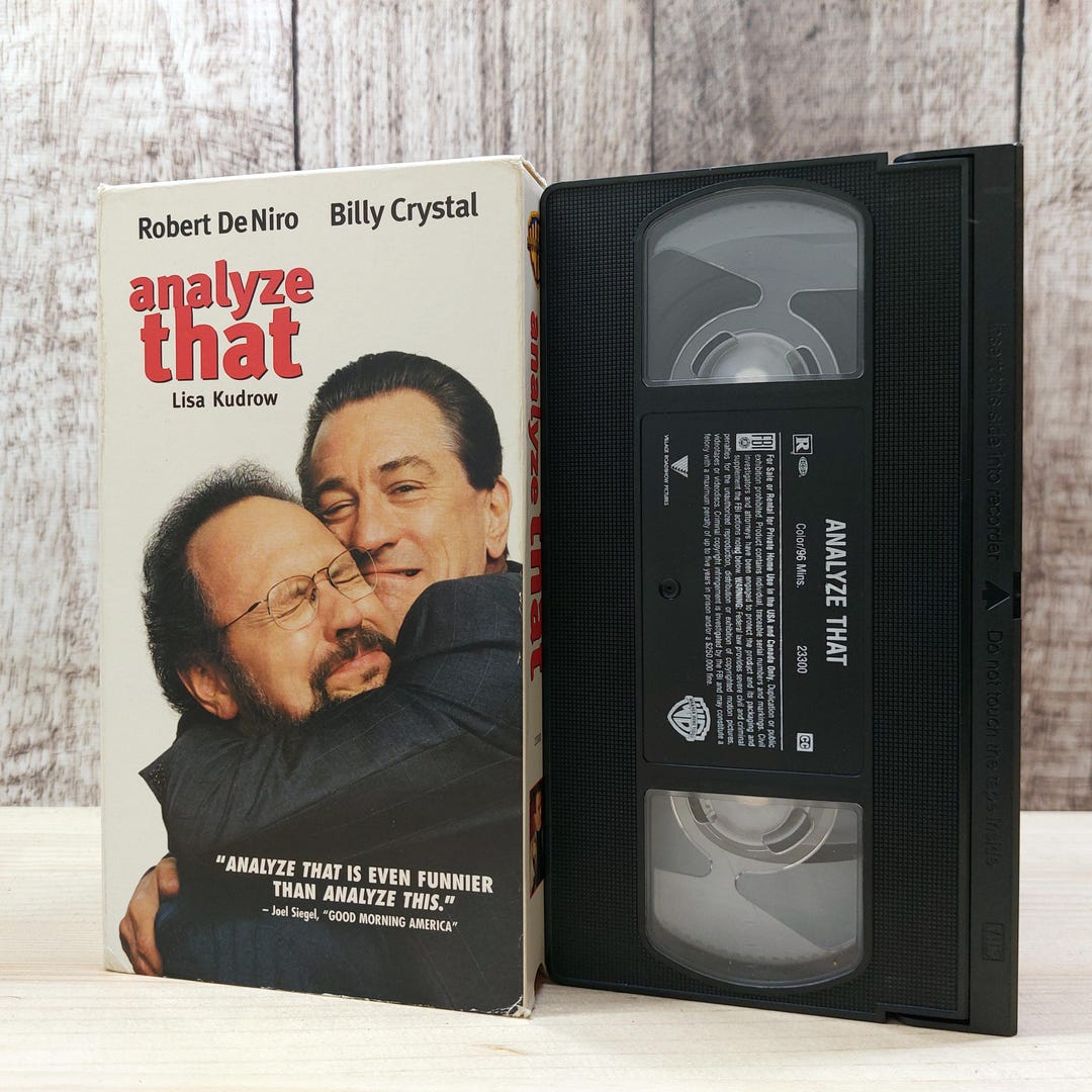 Analyze That (2002) | Used VHS Tape | Classic Movie Collectible - Etsy