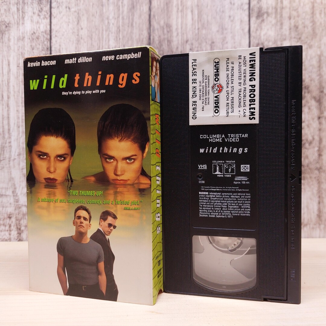 Wild Things (1998) | Vintage VHS Tape | Retro Movie Collectible ...