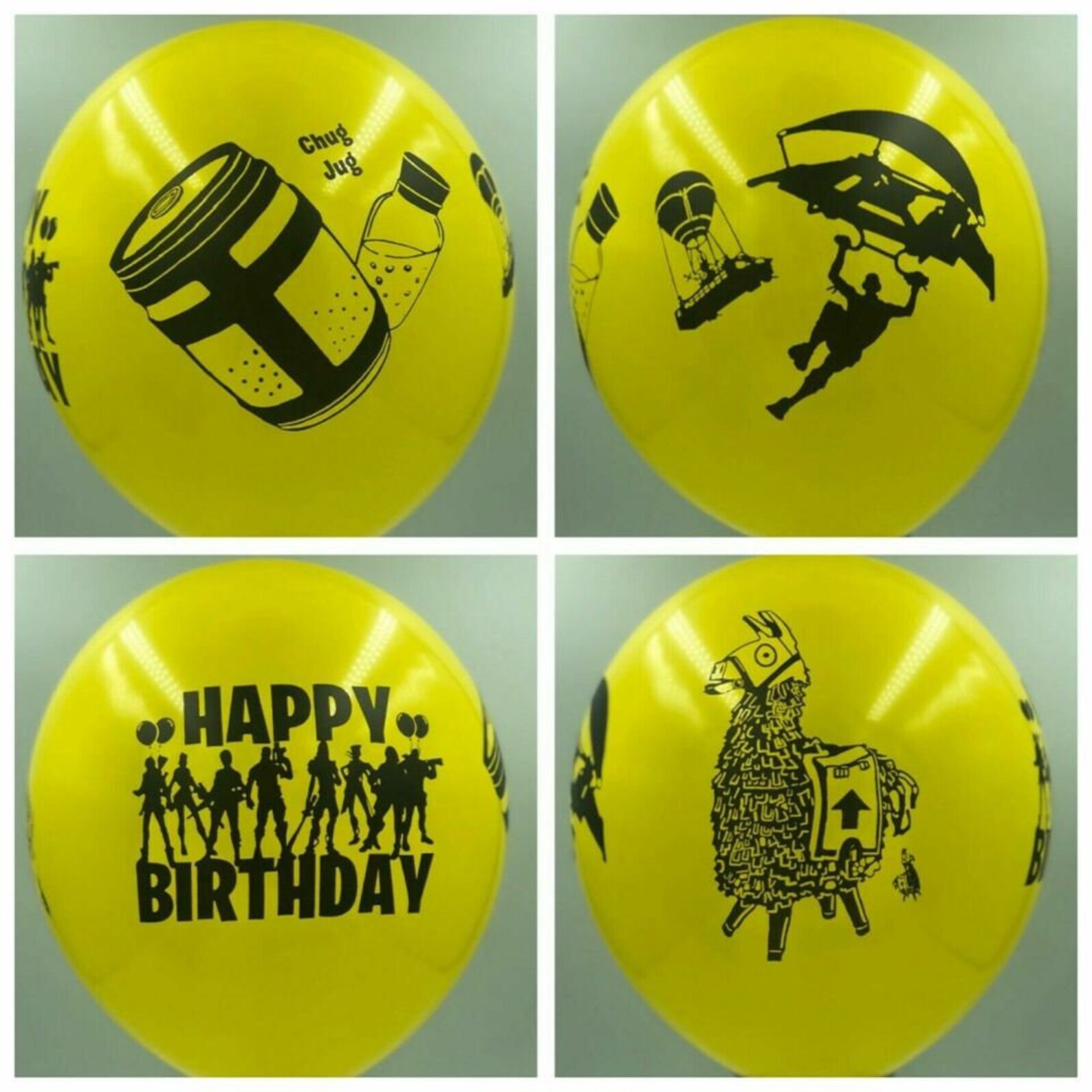 Gamer Llama Party Banner & Balloons | Fillers Favors Supplies Gaming ...
