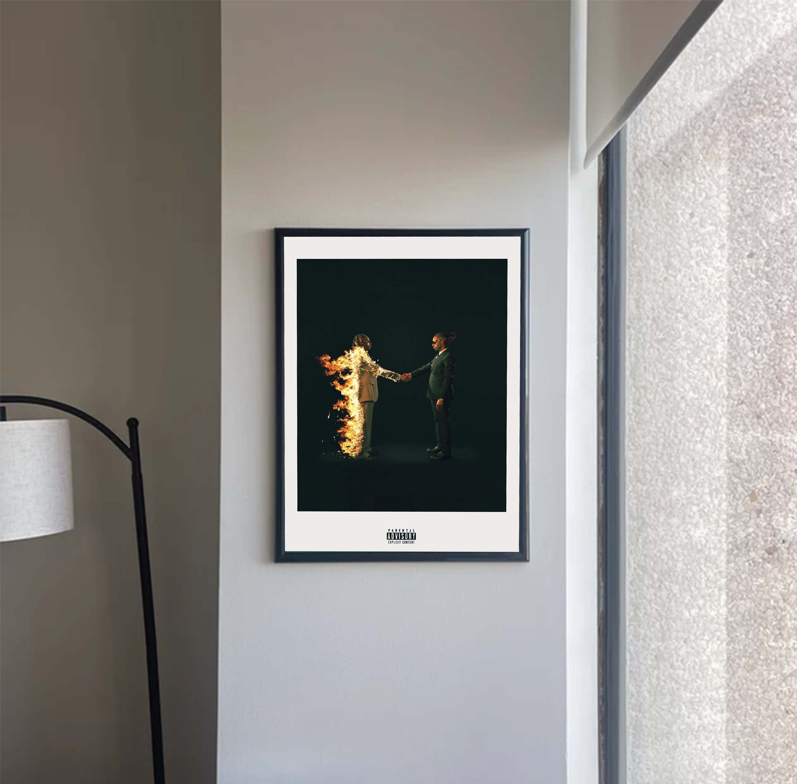 Metro Boomin Heroes And Villains Album Cover Poster