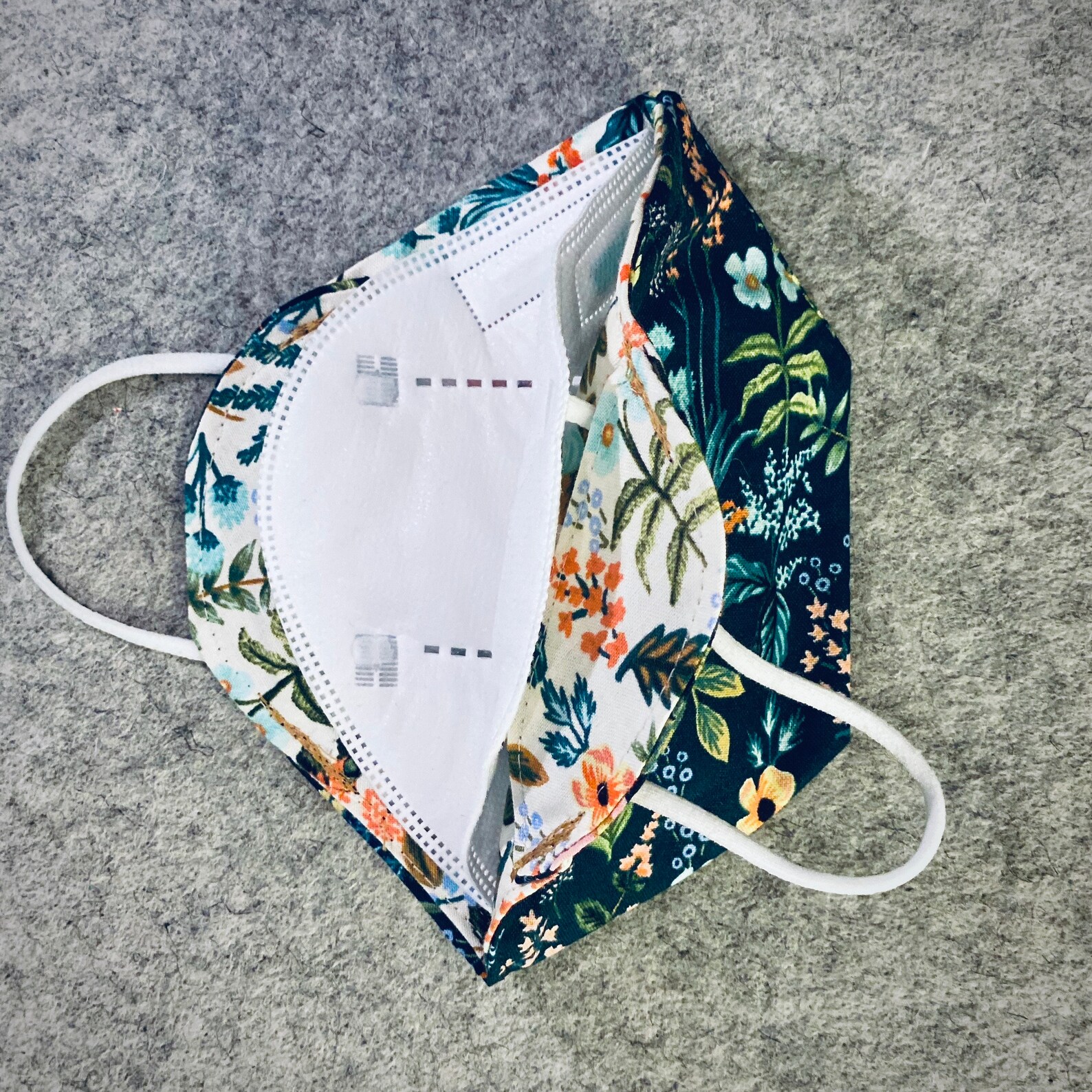 KN95 Cloth Mask Cover — Meridian Edition - Etsy