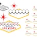 Las Vegas Sign Blank Transparent - Clipart / Cutting Files Svg Png Jpg ...