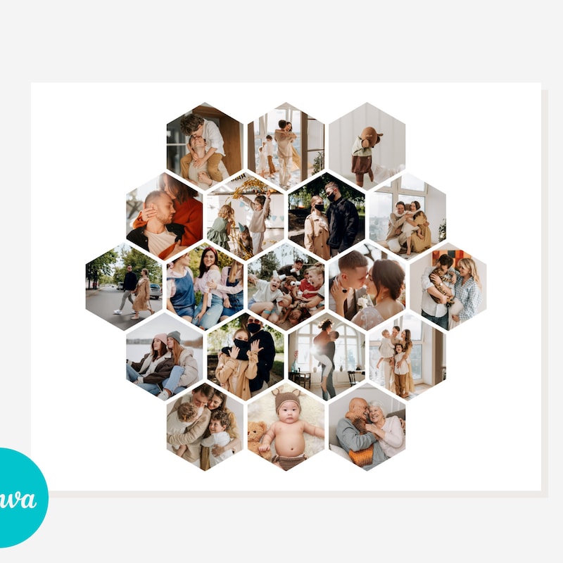 Hexagon Templates - Etsy