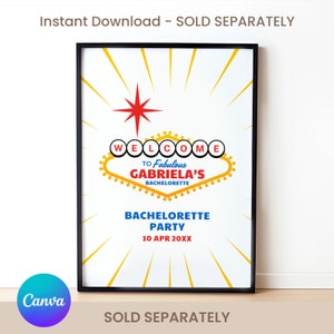 Las Vegas Sign Blank - Clipart / Cutting Files Svg Png Jpg Dxf Digital ...