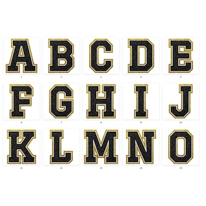 Varsity Sports Jersey Letters Transparent PNG Letters Doodle Alphabet ...