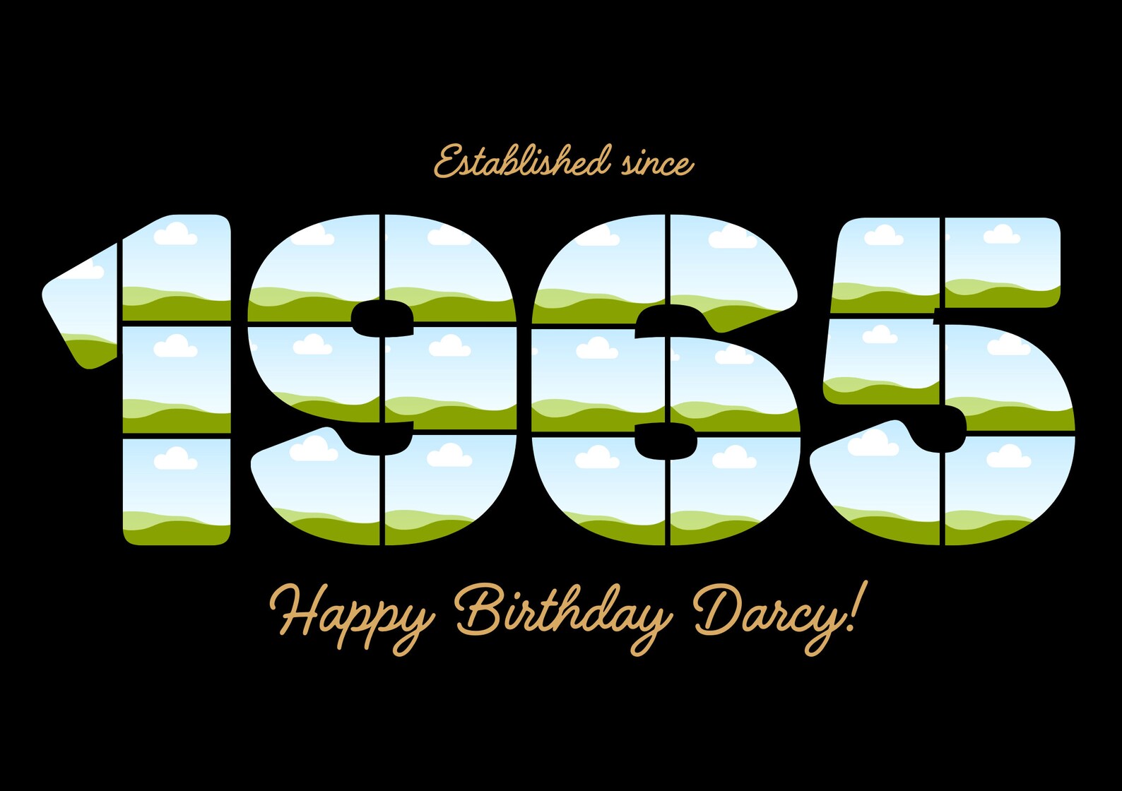 Personalized 1965 Birthday Poster | Vintage Photo Collage | 59th ...
